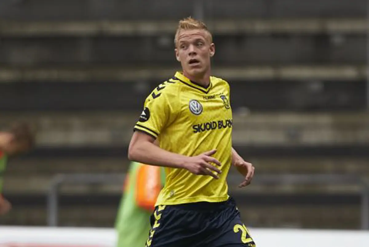 Mads Nielsen på talentvæggen