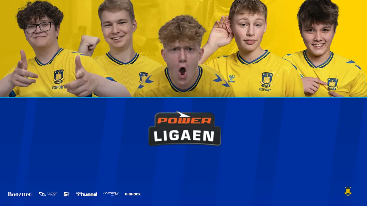 Oprykning: Brøndby Esport vinder POWER 1. Division