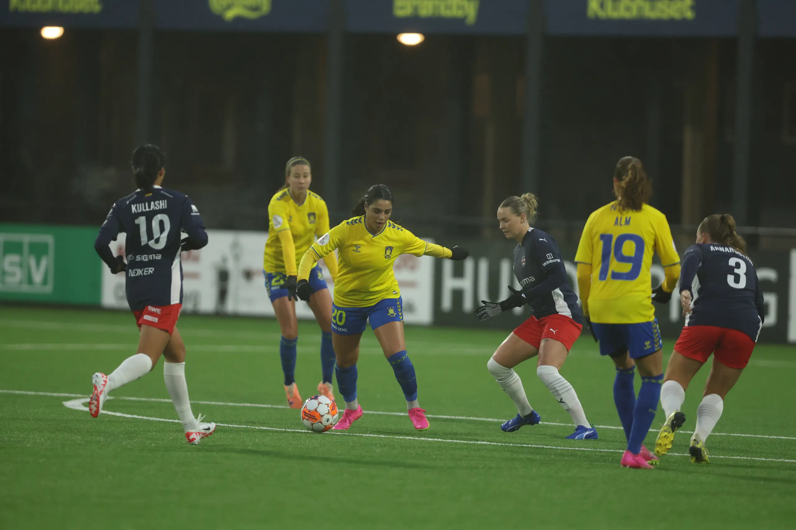 Sejr over FC Rosengård i årets første træningskamp Sejr over FC Rosengård i årets første træningskamp