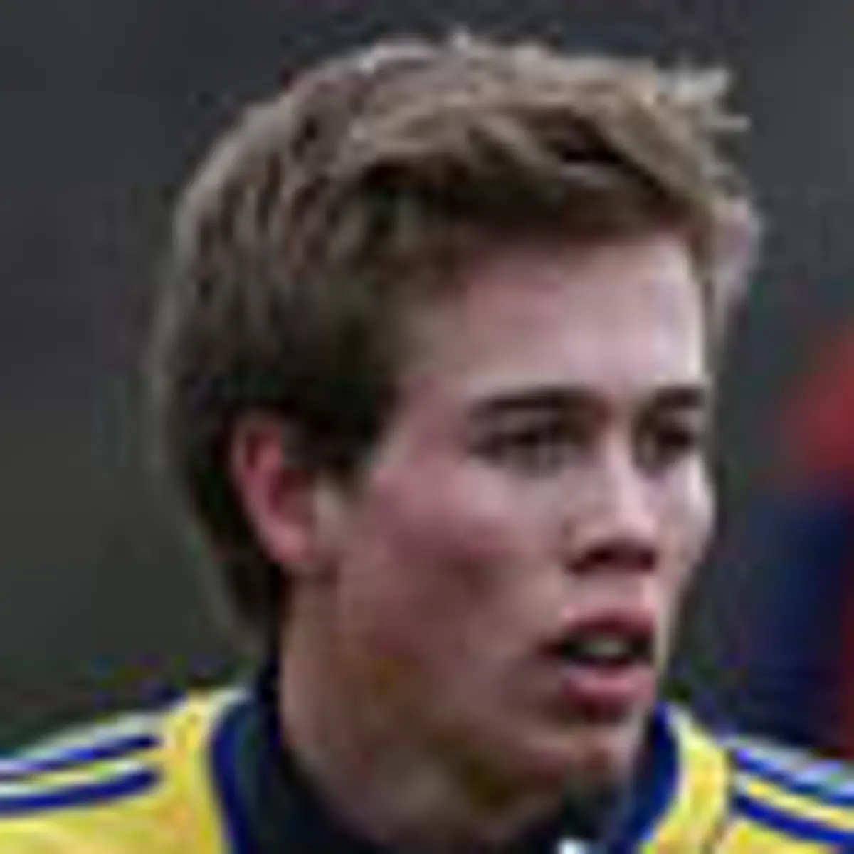 Randrup på A-landsholdet