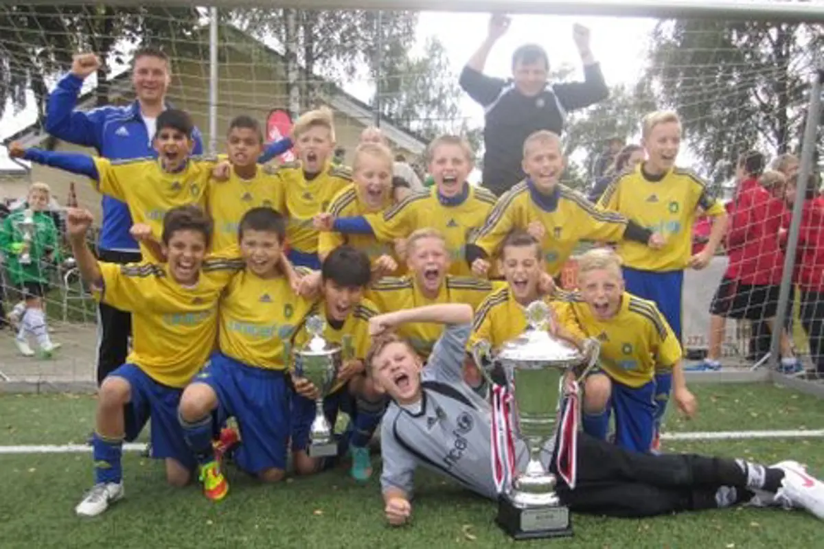 U12 hentede pokal i Tyskland U12 hentede pokal i Tyskland